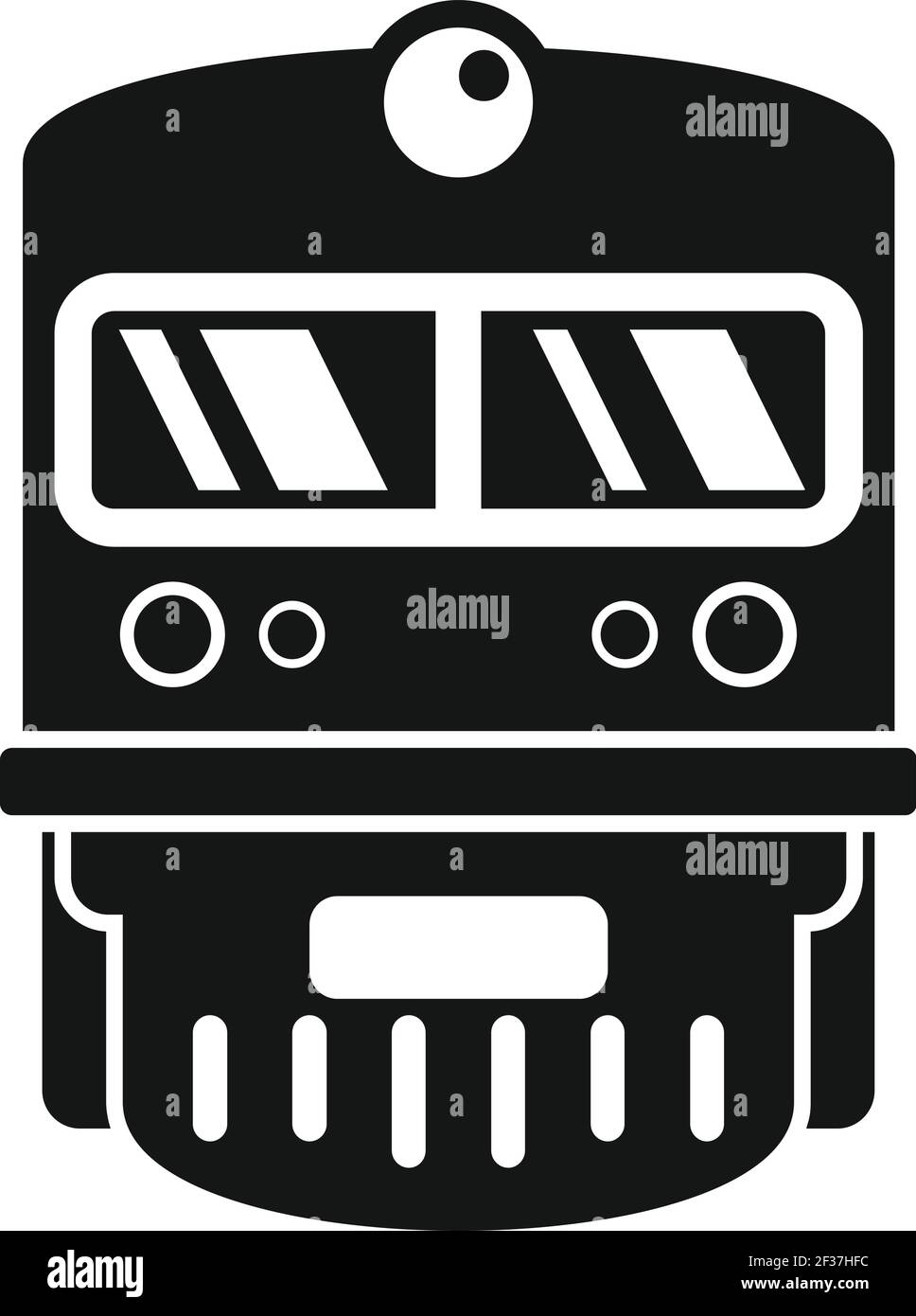 Train icon, simple style Stock Vector Image & Art - Alamy