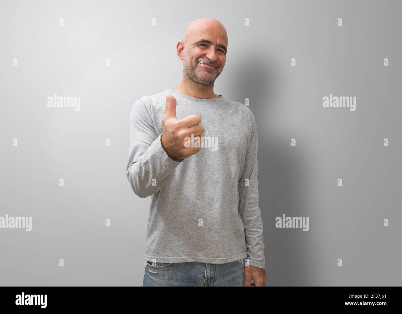 A wrinkled bald man hi-res stock photography and images - Alamy