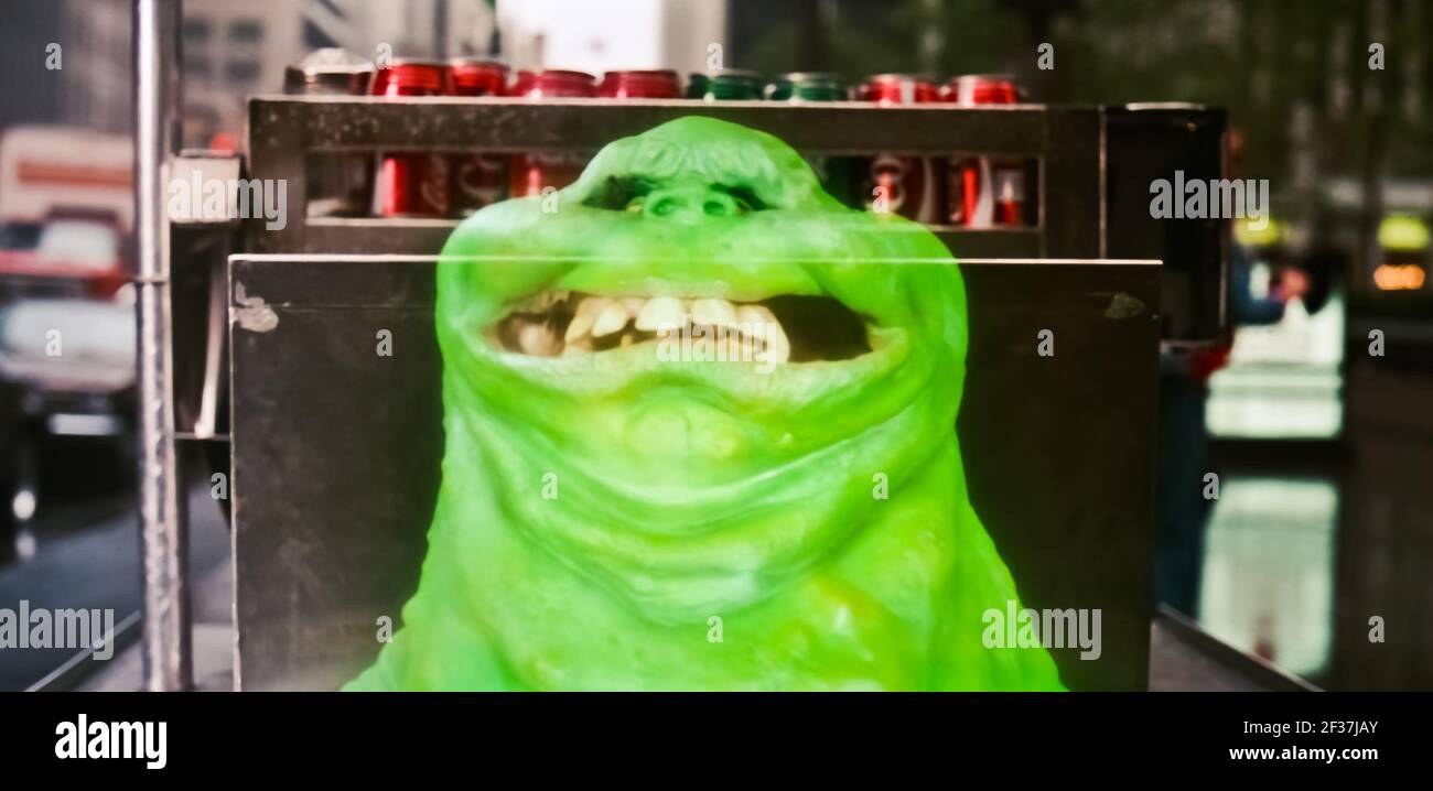 Ghostbusters Slimer Scene