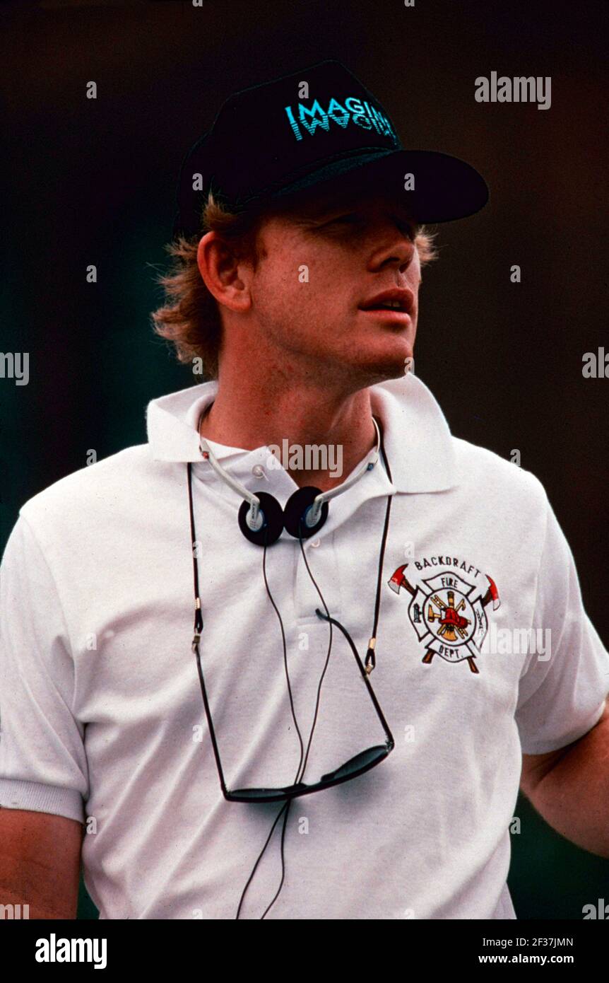 Los Angeles.CA.USA. Ron Howard on set in ©Universal Pictures film ...