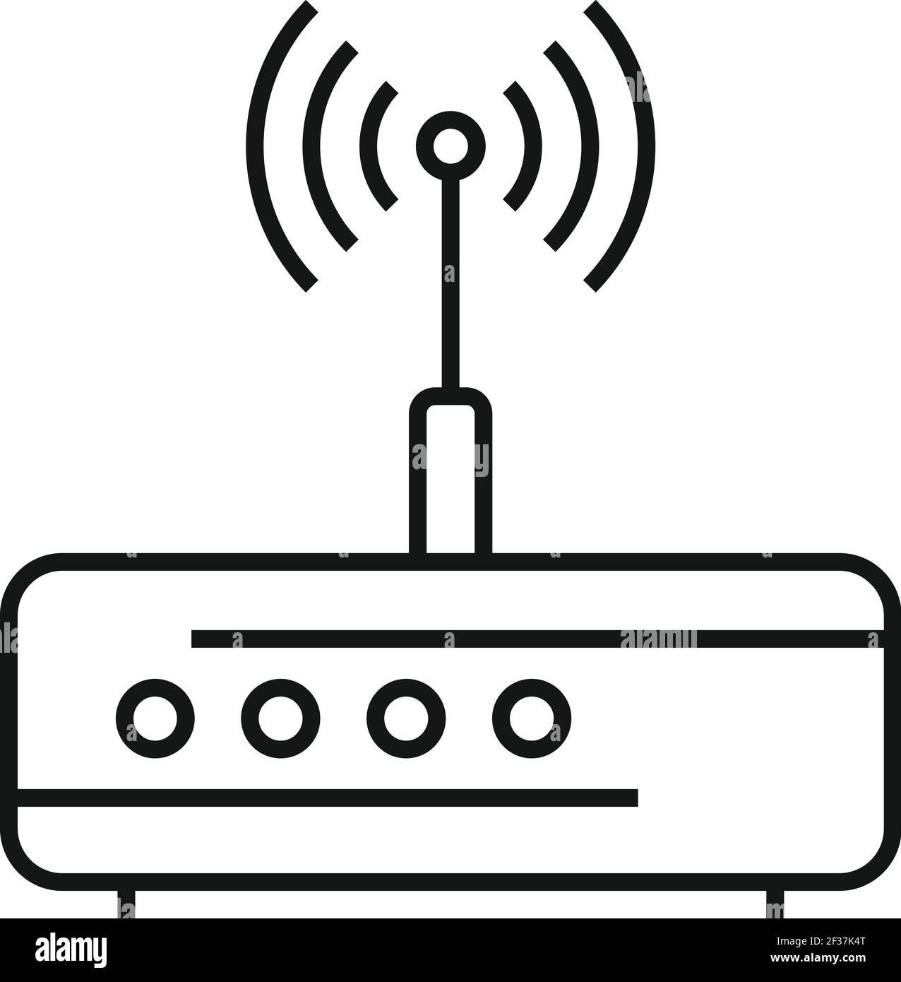 Wifi router icon, outline style Stock Vector Image & Art - Alamy