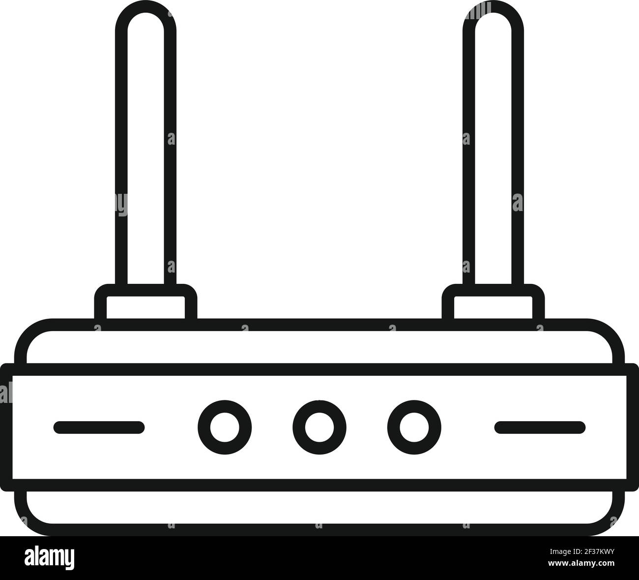 Wifi modern router icon, outline style Stock Vector Image & Art - Alamy