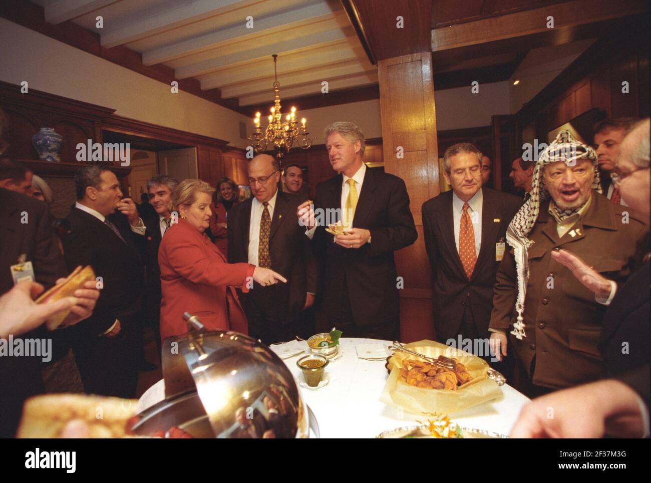 Prime Minister Ehud Barak of Israel, Secretary of State Madeleine ...