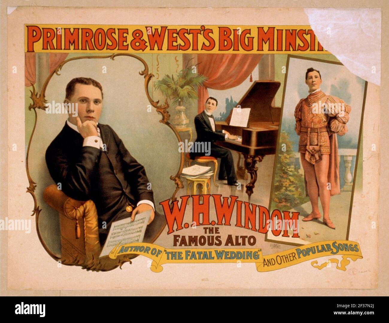 Primrose & West's Big Minstrels Stock Photo - Alamy