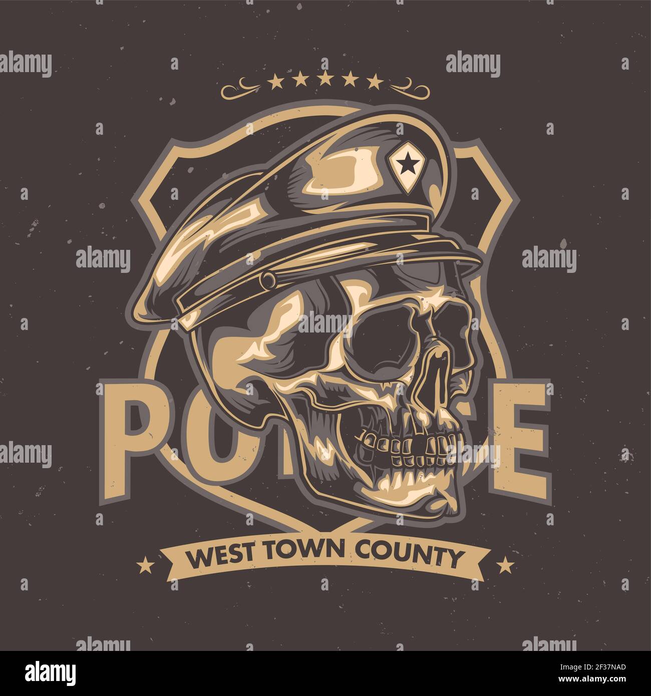 Policeman poster Stock Vector Images - Alamy