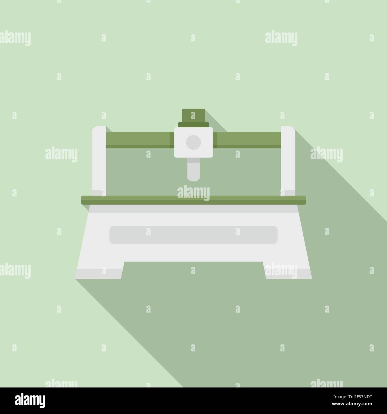 Precision milling drilling machine Stock Vector Images - Alamy