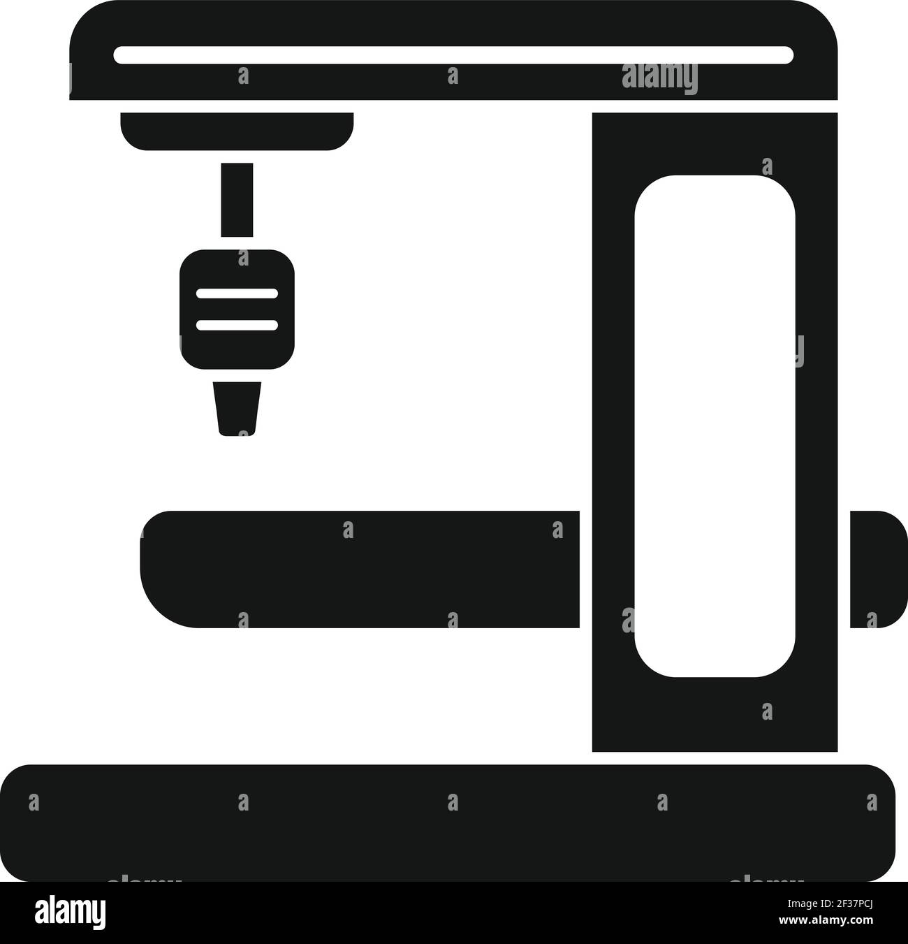 Milling machine gear icon, simple style Stock Vector Image & Art - Alamy