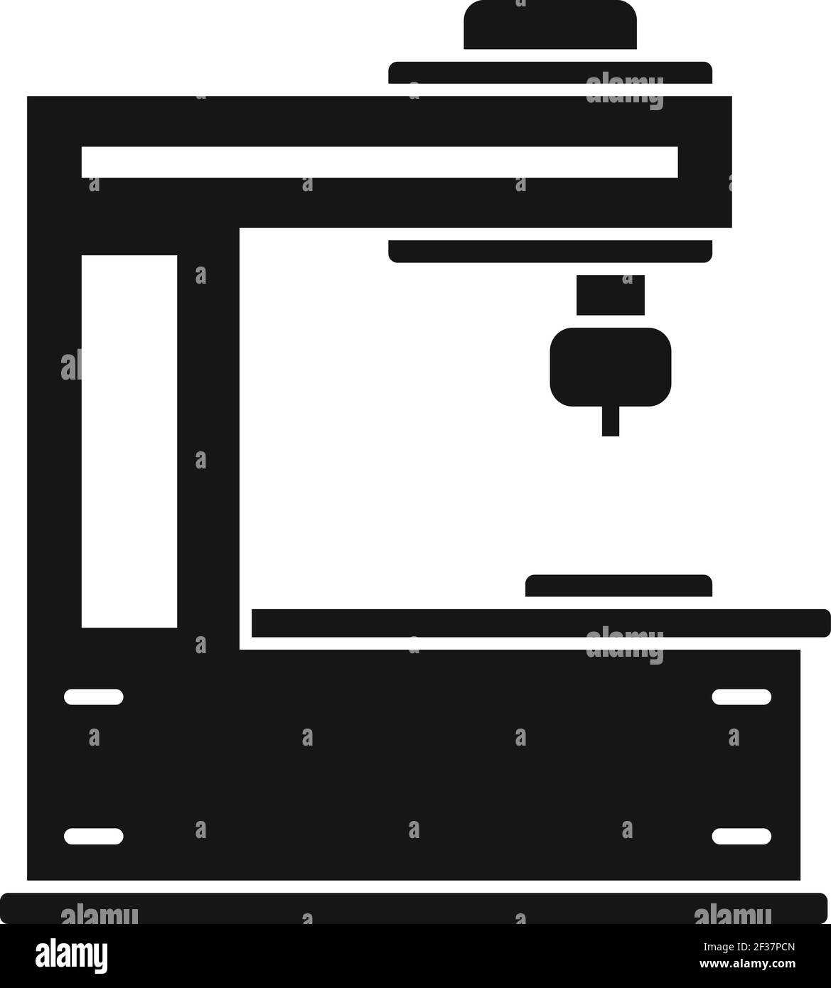 Cutter milling machine icon, simple style Stock Vector Image & Art - Alamy