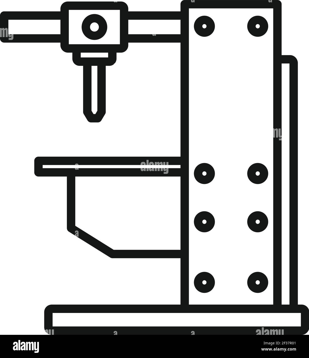 Machine tool conveyor Black and White Stock Photos & Images - Alamy