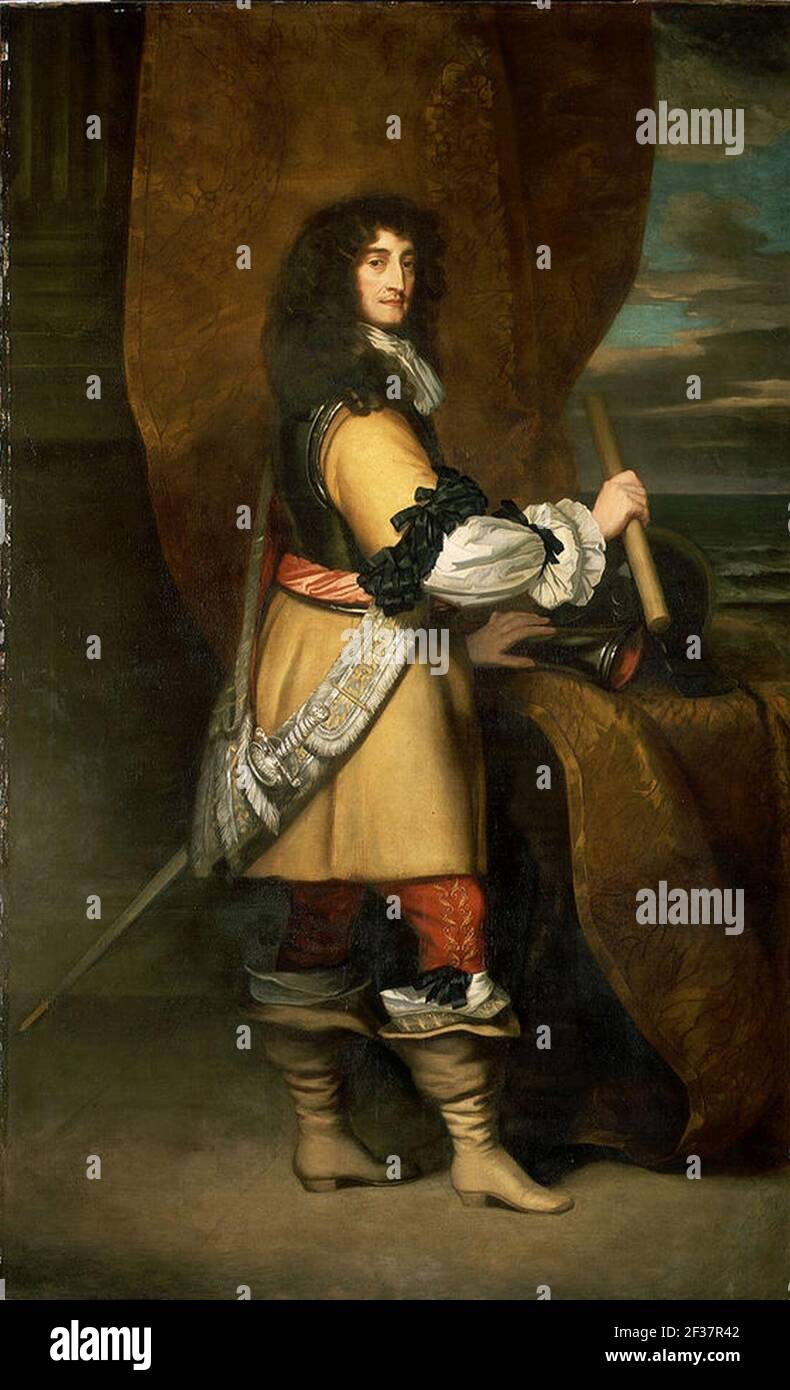 Prince Rupert (1619-1682) 1st Duke of Cumberland and Count Palatine of ...