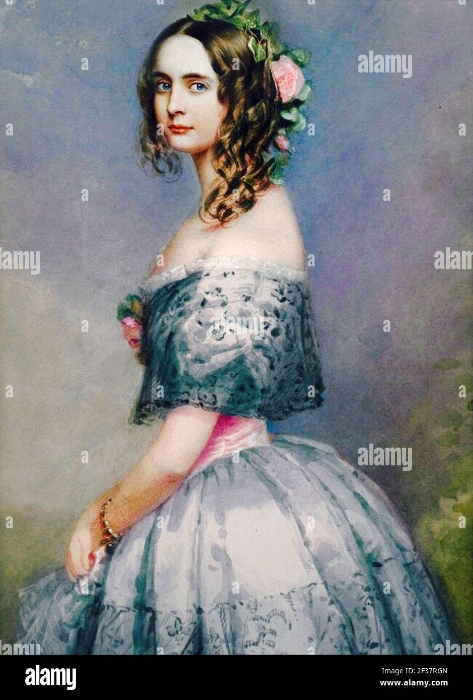 Princess Alexandra Amalie of Bavaria Stock Photo - Alamy