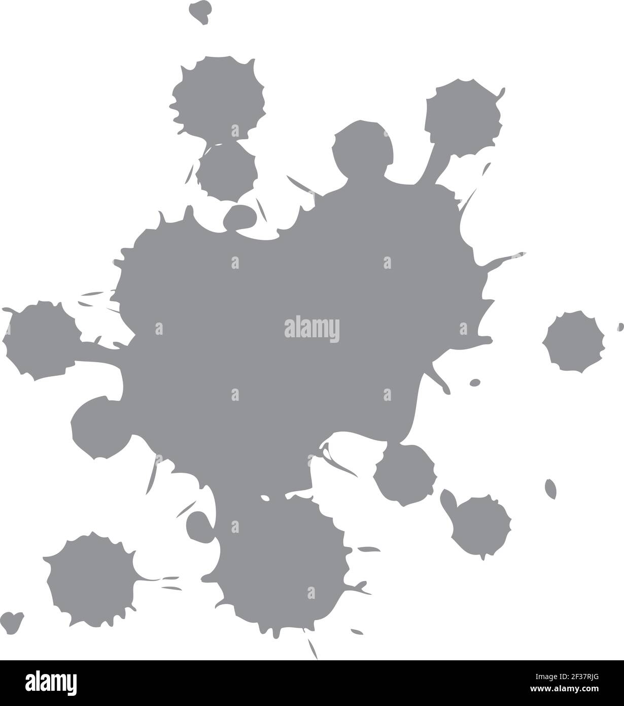 Ink splash. Grunge splatters. Abstract background. Grunge text banners ...