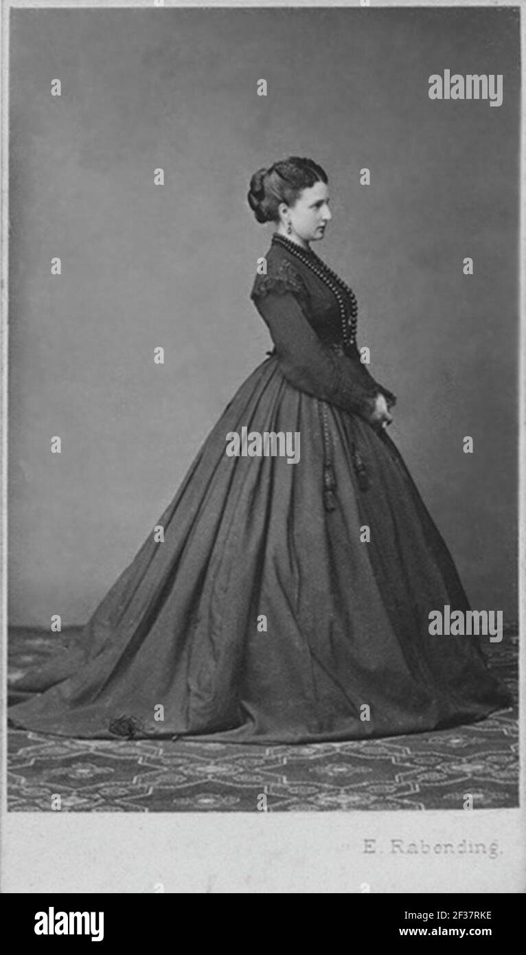 Princess Amalie of Saxe Coburg and Gotha Stock Photo - Alamy