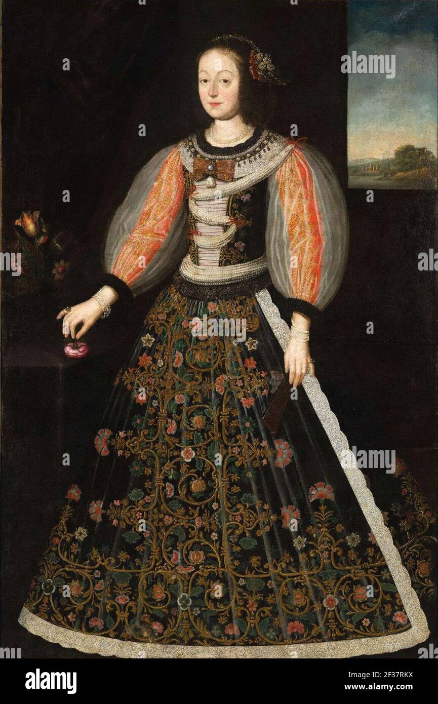 Princess Anna Julianna Esterházy, wife of Count Ferenc Nádasdy Stock ...