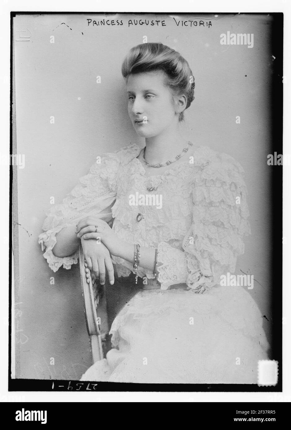 Princess August Victoria Stock Photo - Alamy