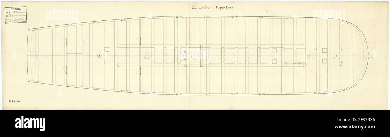 Princess Caroline (captured 1780) (alternative spelling- Princess ...