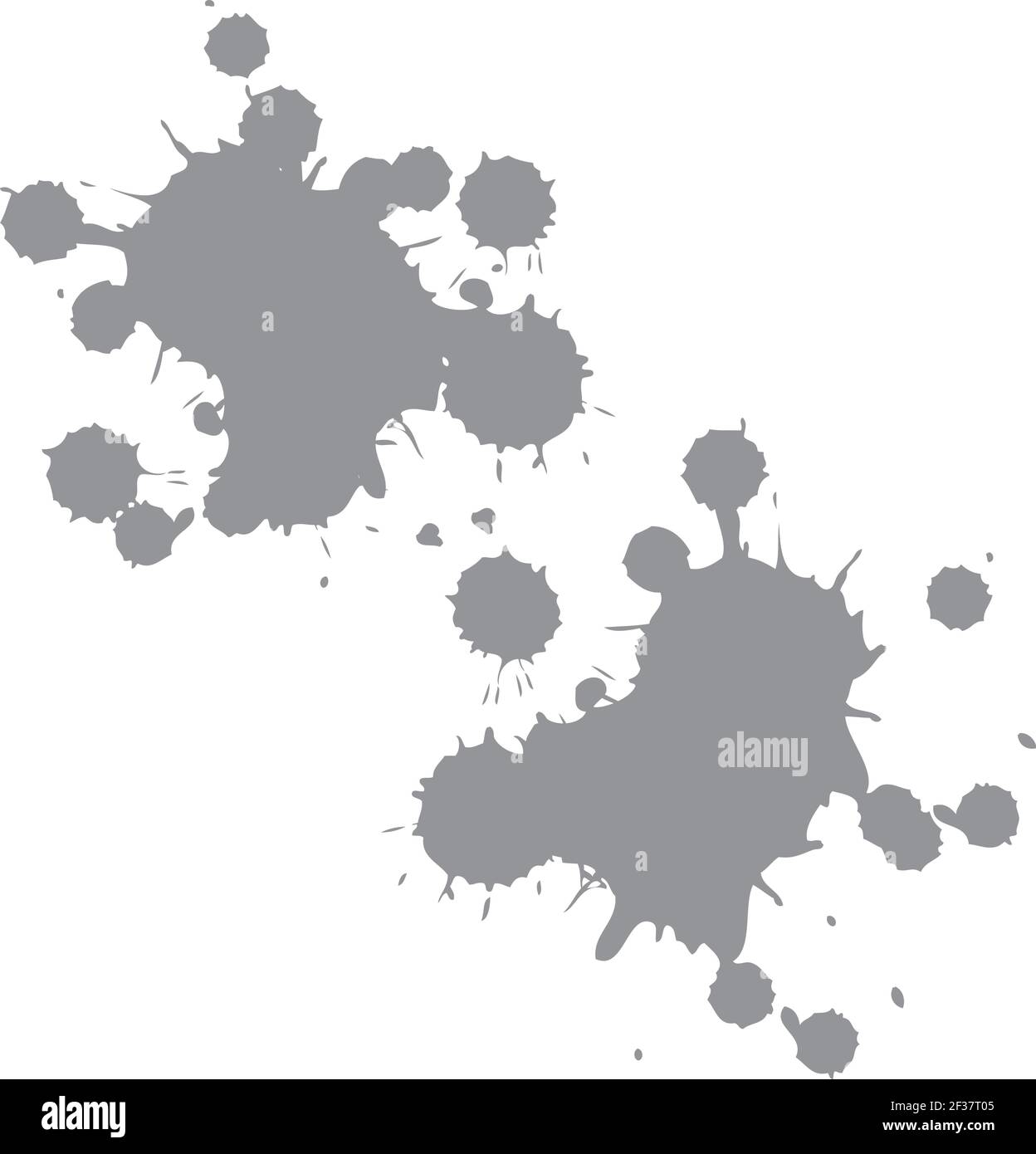 Ink splash. Grunge splatters. Abstract background. Grunge text banners ...