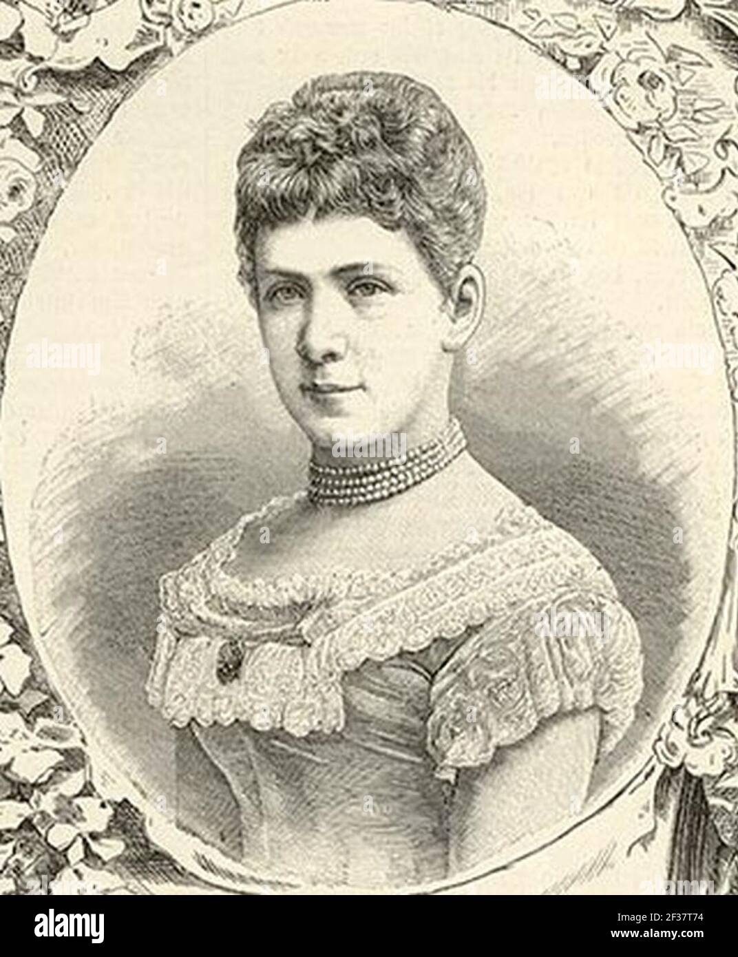 Princess Gertha of Ysenburg-Budingen Stock Photo - Alamy