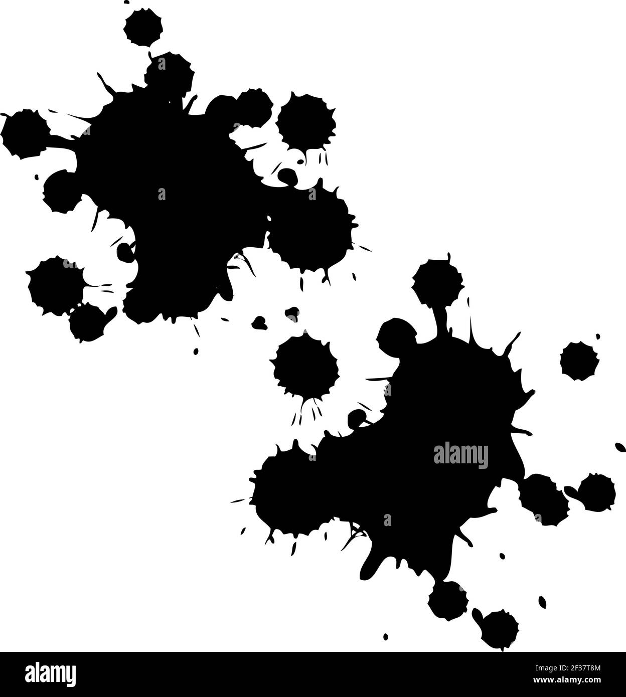 Purple paint splatter Black and White Stock Photos & Images - Alamy