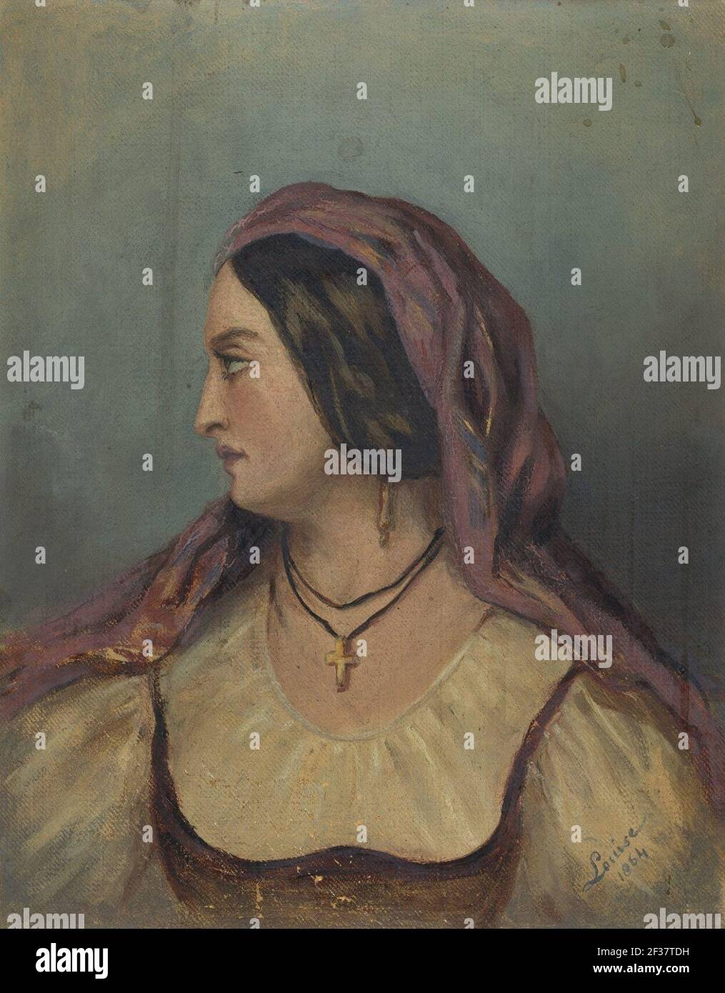 Princess Louise, Duchess of Argyll (1848-1939) - Head of a Neapolitan ...