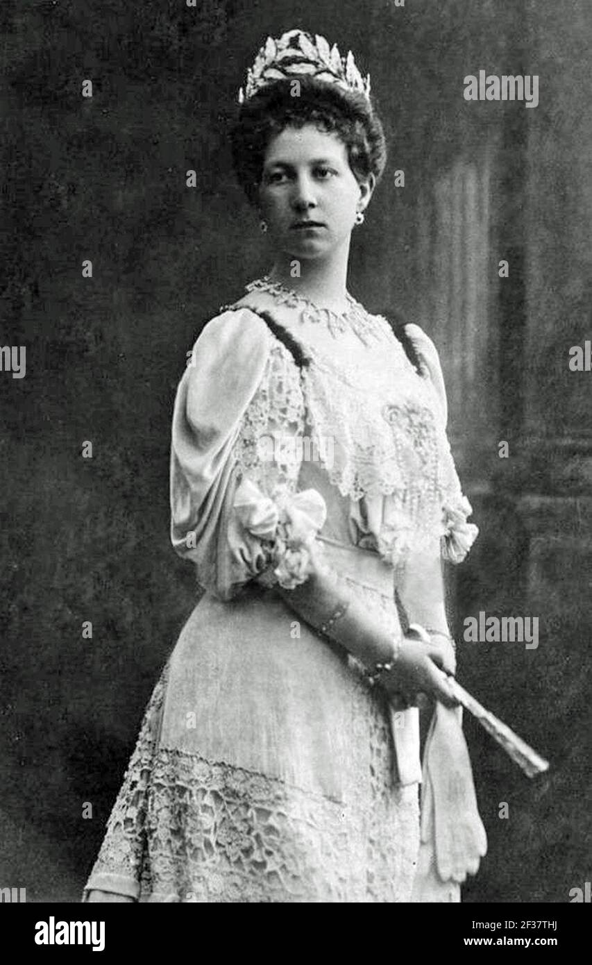 Princess Maria of Greece and Denmark in her youth Stock Photo - Alamy