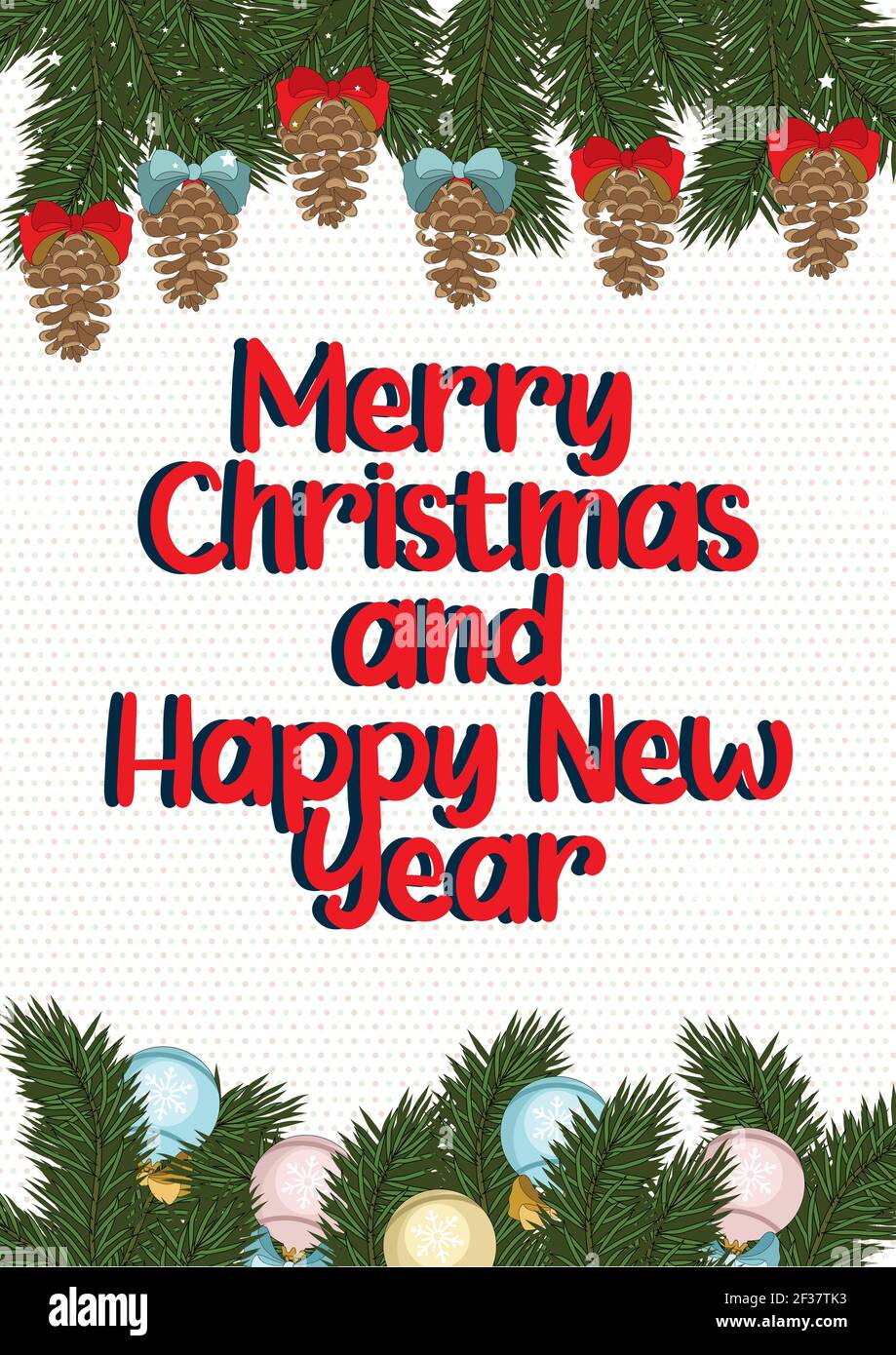 Merry christmas poster,greeting cards, banner, print ready file cmyk ...