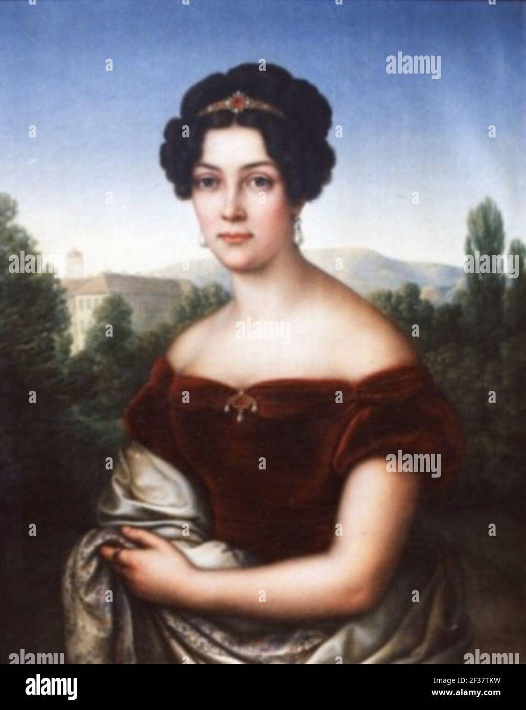 Princess Marie of Hesse-Kassel Stock Photo - Alamy