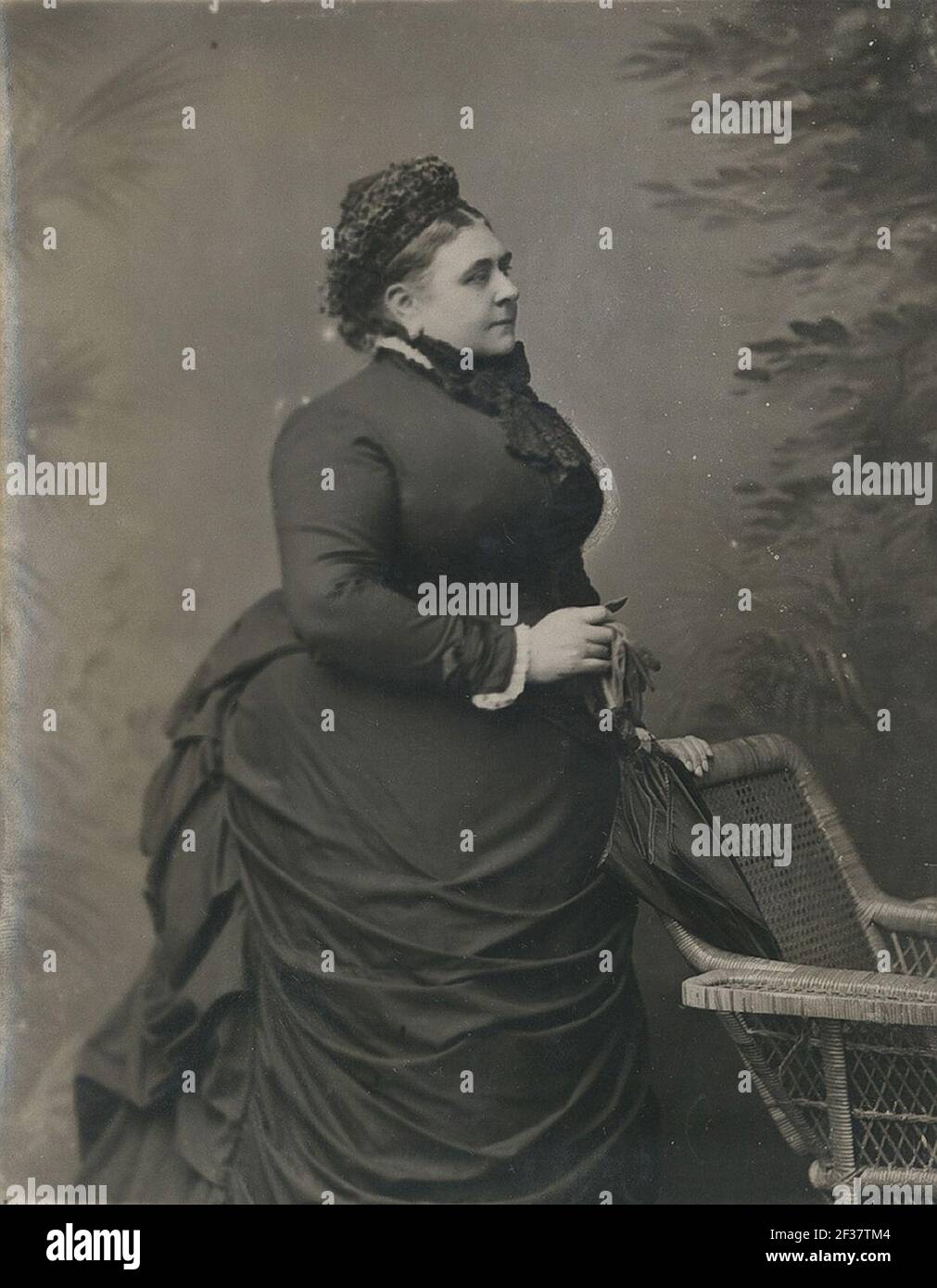 Princess Mary Adelaide, Duchess of Teck by Alexander Bassano Stock ...