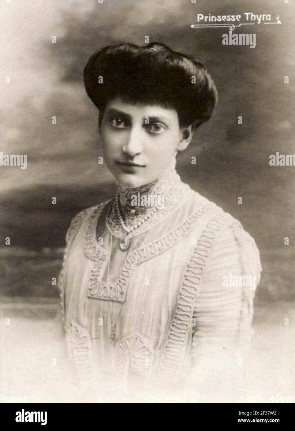 Princess Thyra of Denmark (1880-1945 Stock Photo - Alamy