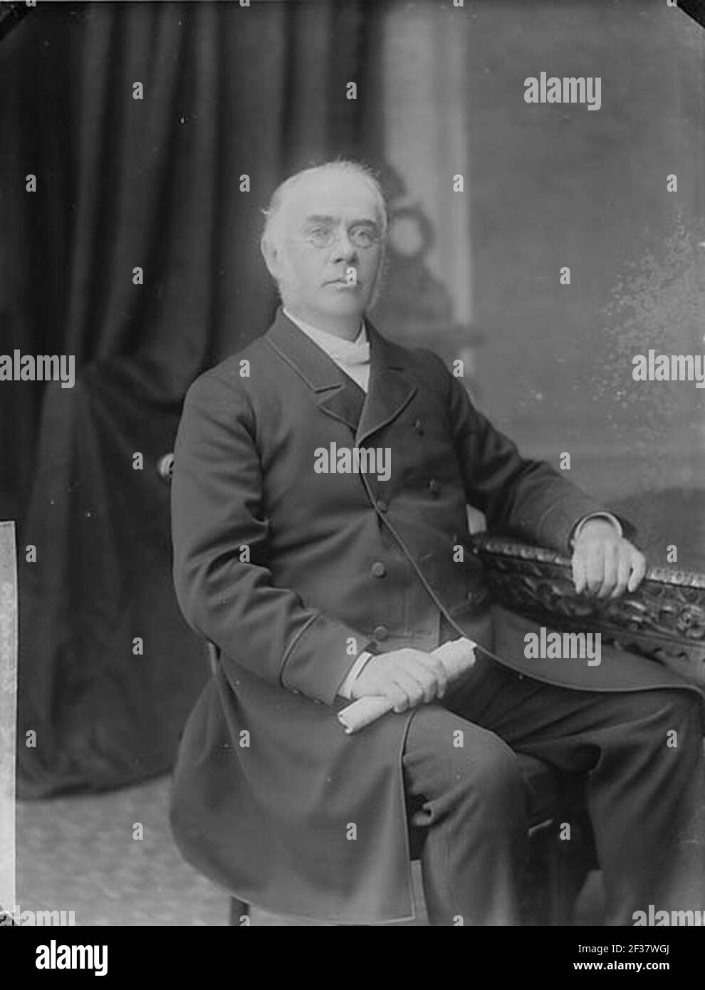 Principal Thomas Charles Edwards (1837-1900 Stock Photo - Alamy