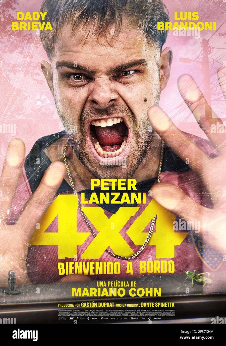4x4, Spanish language poster, Peter Lanzani, 2019. © Red Hound Films ...
