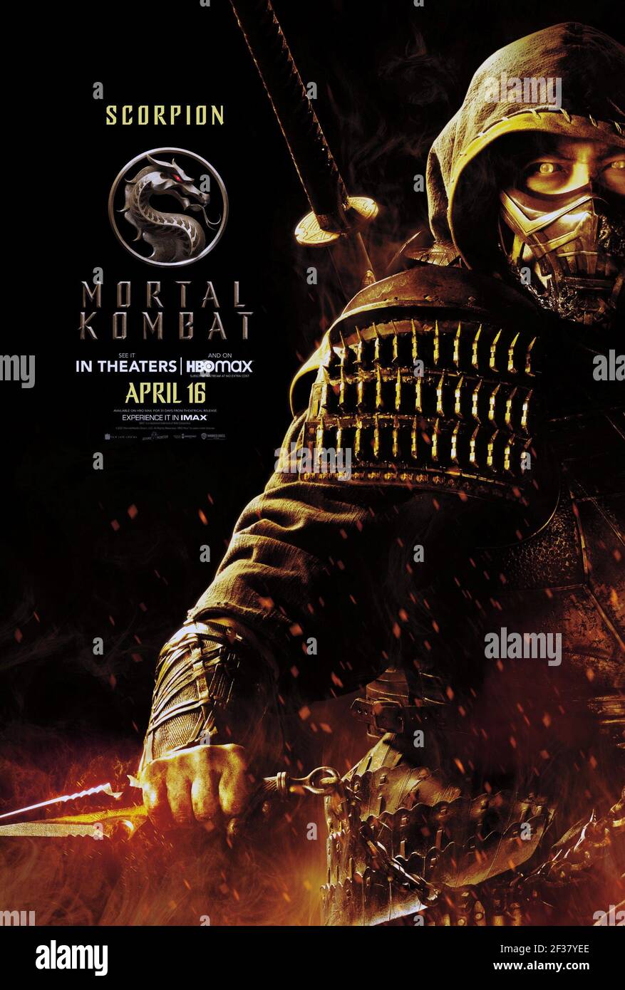 MORTAL KOMBAT, character poster, Hiroyuki Sanada as Scorpion, 2021 ...