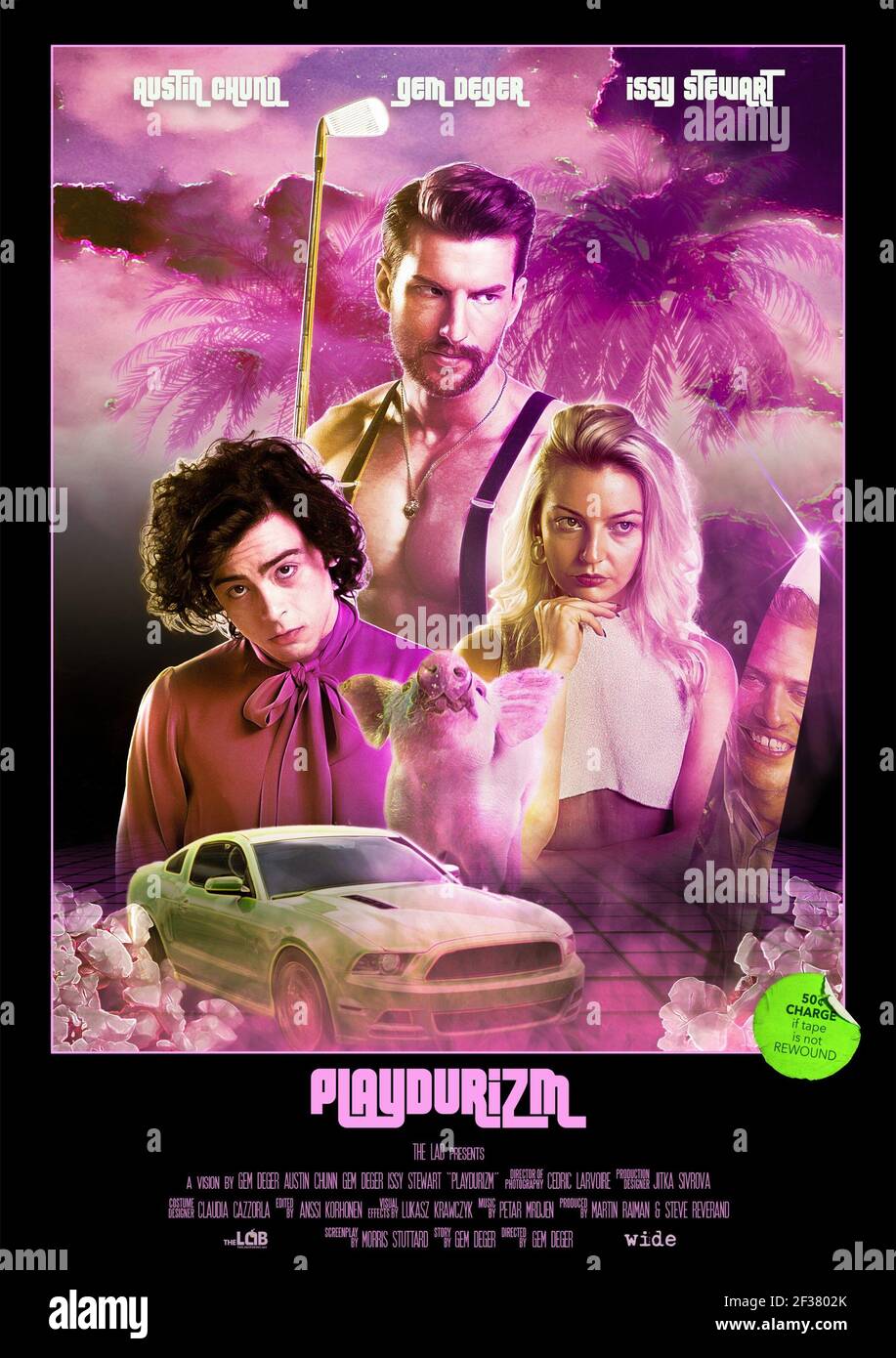 PLAYDURIZM, poster, from left: Gem Deger, Austin Chunn, Issy Stewart ...