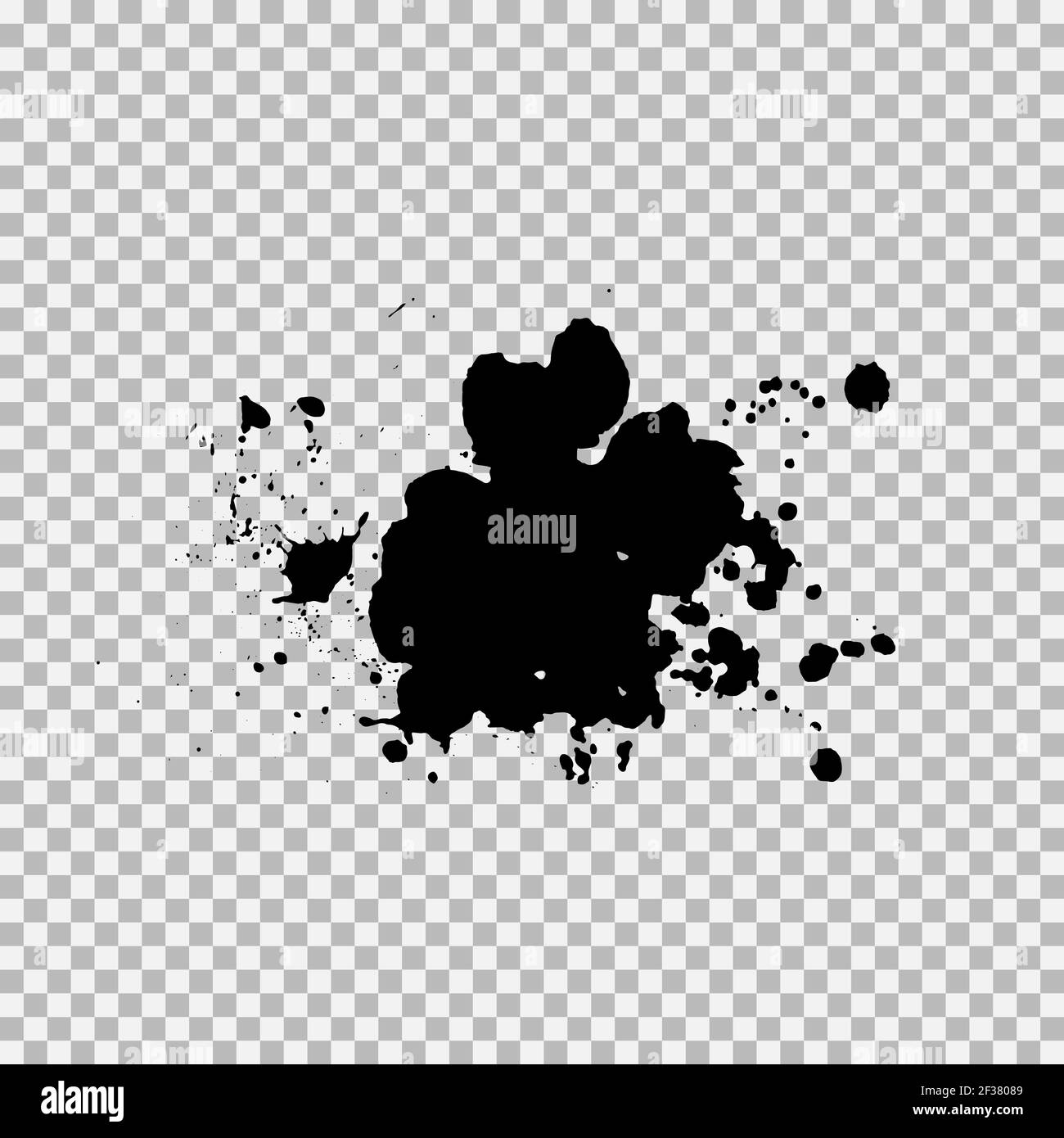 Ink splash. Grunge splatters. Abstract background. Grunge text banners ...