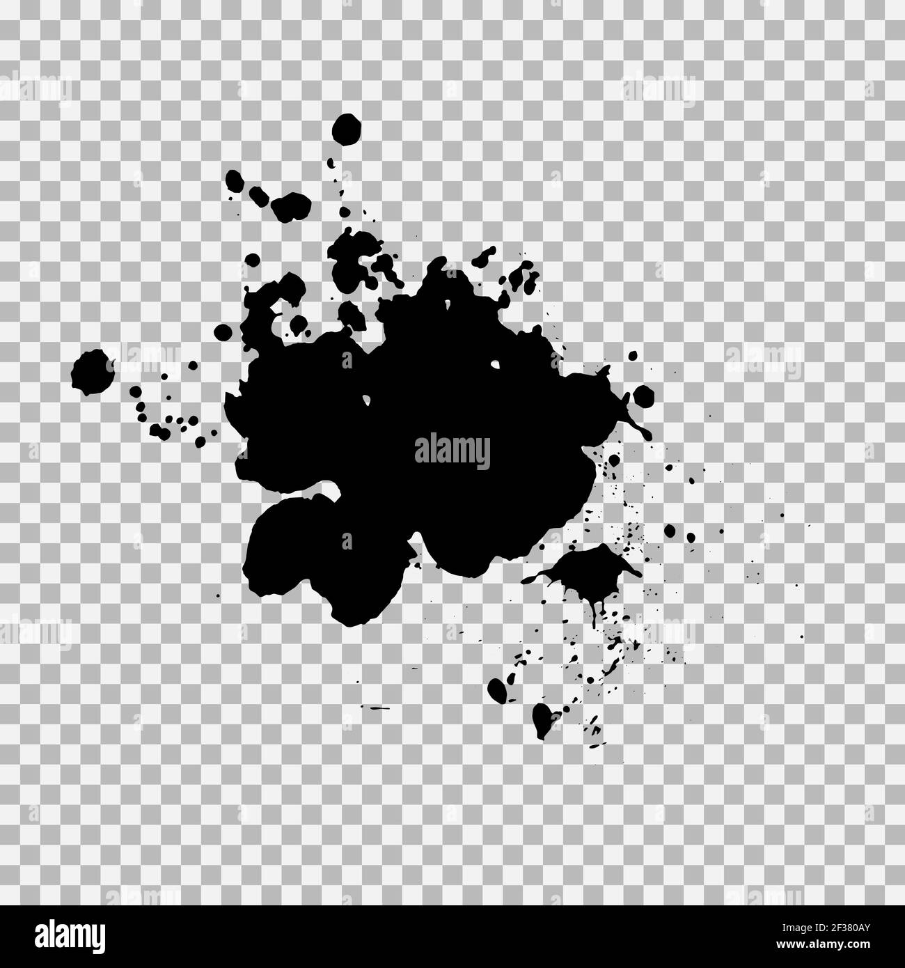 Ink splash. Grunge splatters. Abstract background. Grunge text banners ...