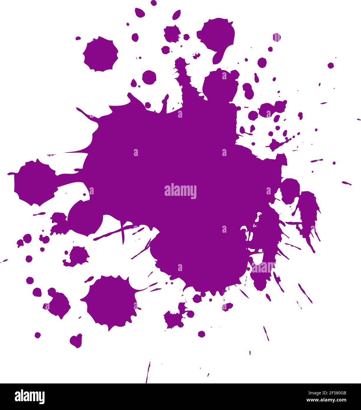 Ink splash. Grunge splatters. Abstract background. Grunge text banners ...