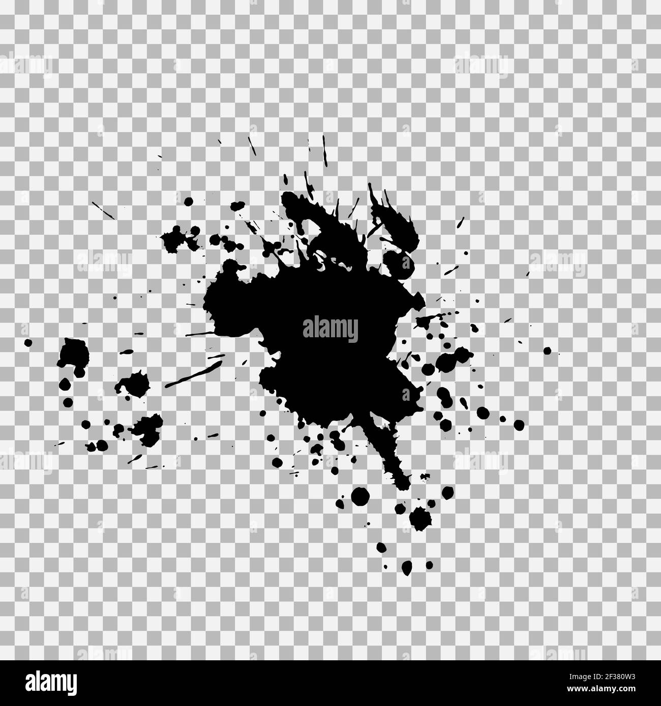 Ink splash. Grunge splatters. Abstract background. Grunge text banners ...