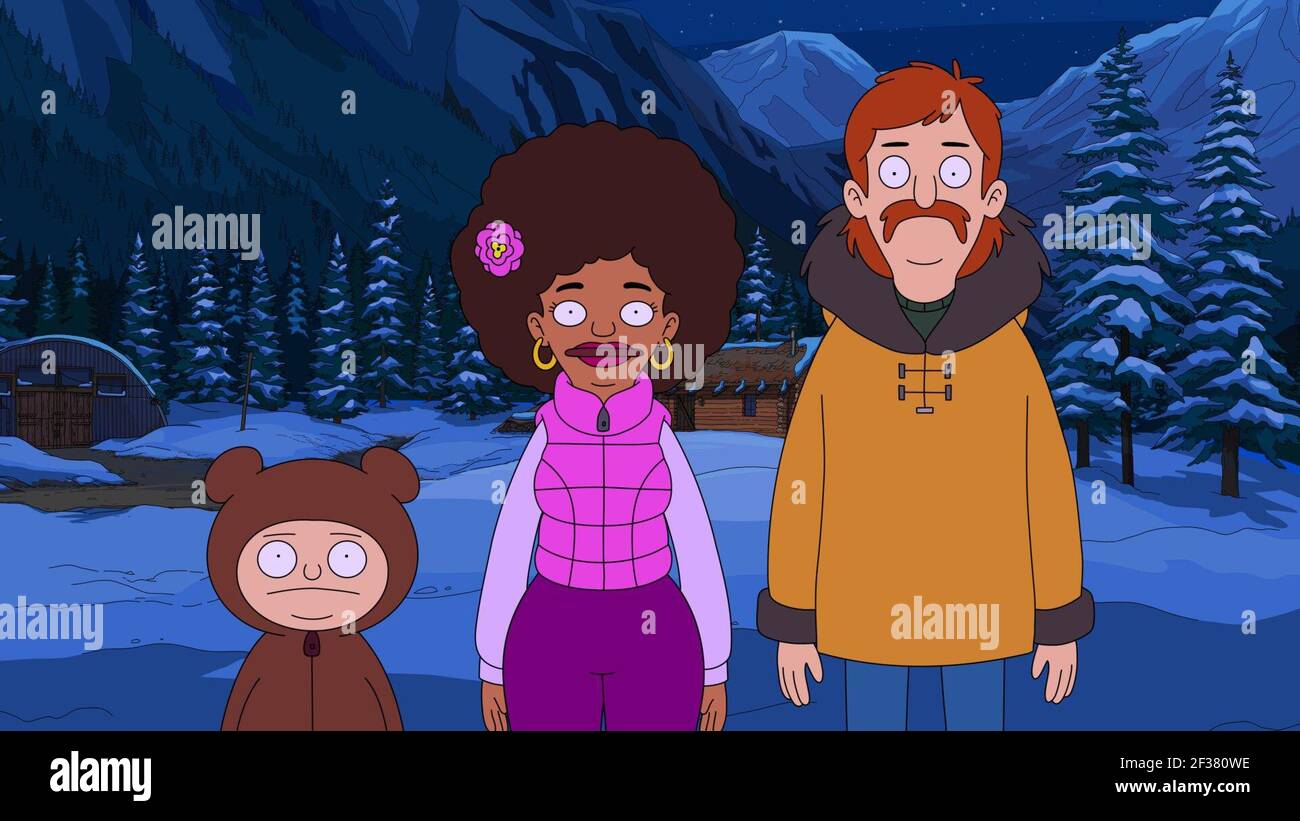 THE GREAT NORTH, from left: Moon Tobin (voice: Aparna Nancherla ...