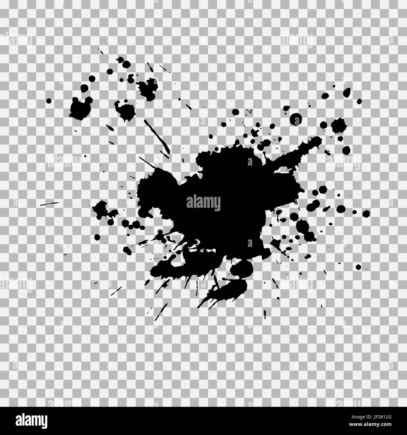Ink splash. Grunge splatters. Abstract background. Grunge text banners ...