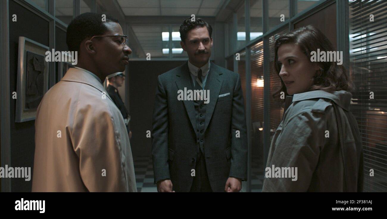 PENNYWORTH, from left: Simon Manyonda, Ben Aldridge, Emma Paetz, The ...