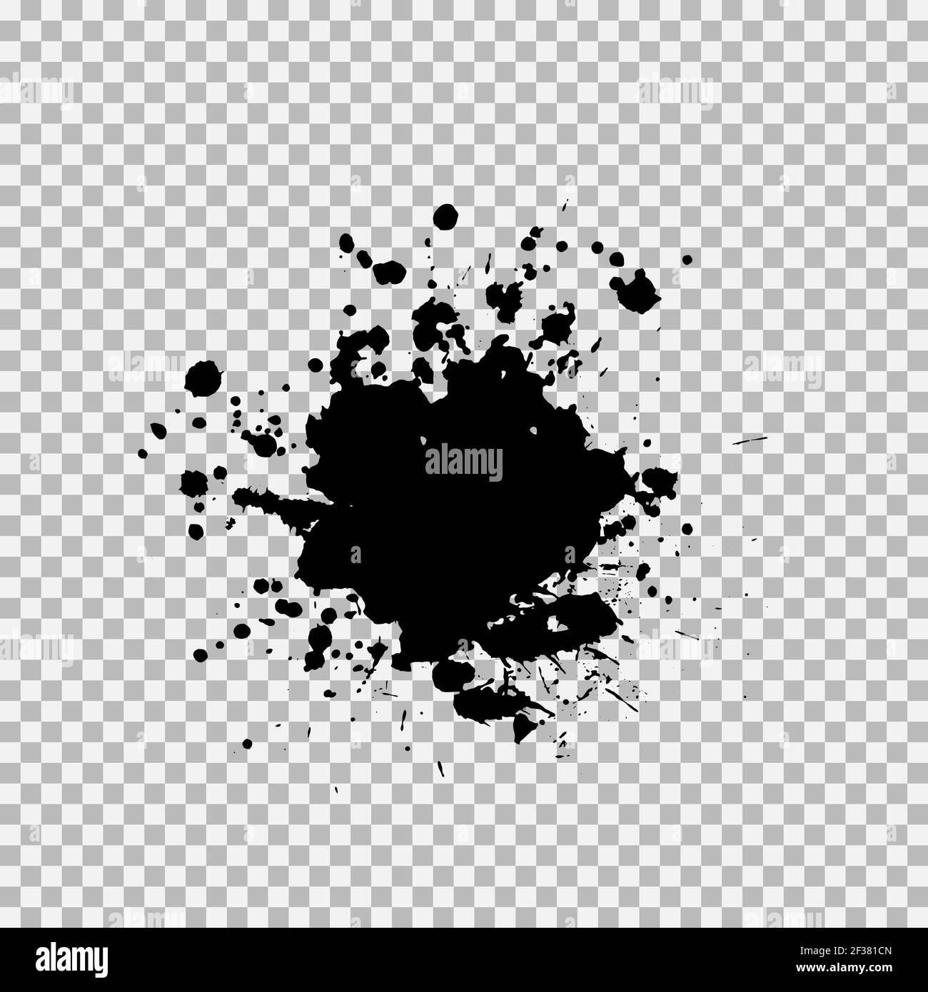 Ink splash. Grunge splatters. Abstract background. Grunge text banners ...