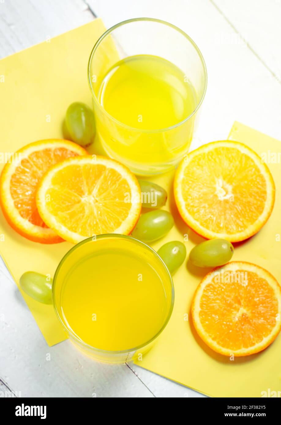 Two juices hi-res stock photography and images - Alamy