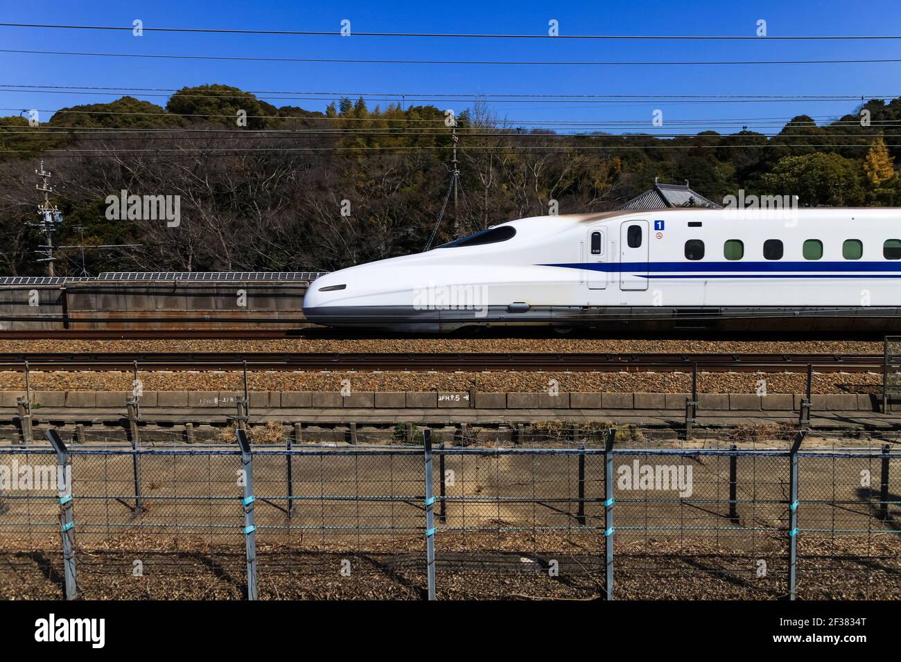 Nagoya, JAPAN - Mar 11, 2017 : A Shinkansen bullet train in Japan ...