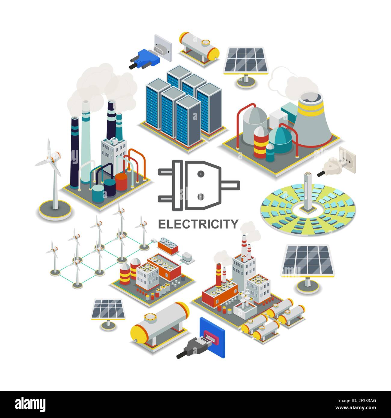 Isometric energy round concept with geothermal fuel and nuclear power ...