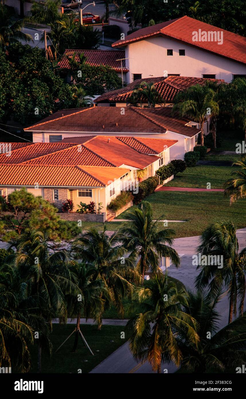 Architecture, Coral Gables, Florida Stock Photo - Alamy