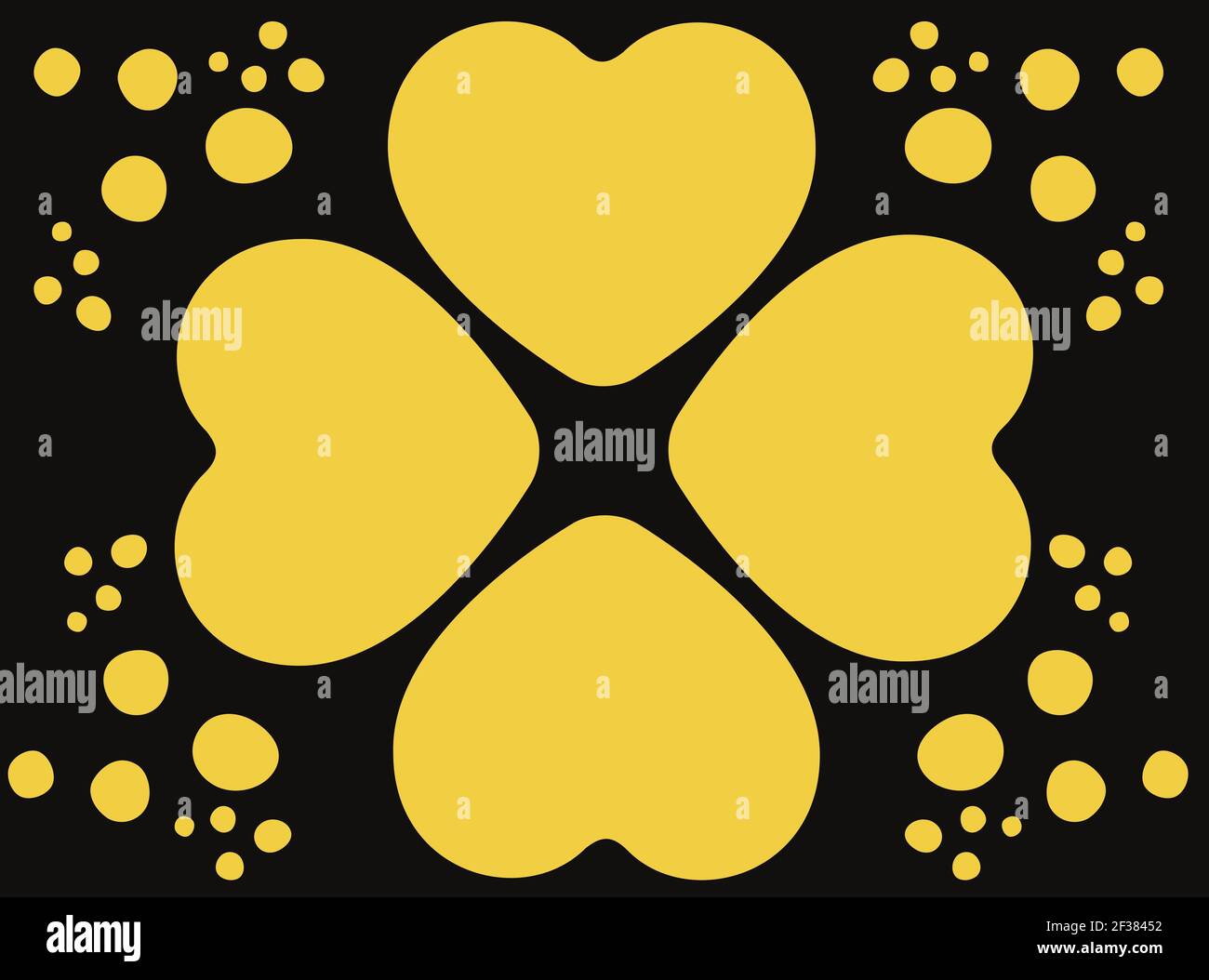 Illustration of All Things Yellow Stock Photo - Alamy