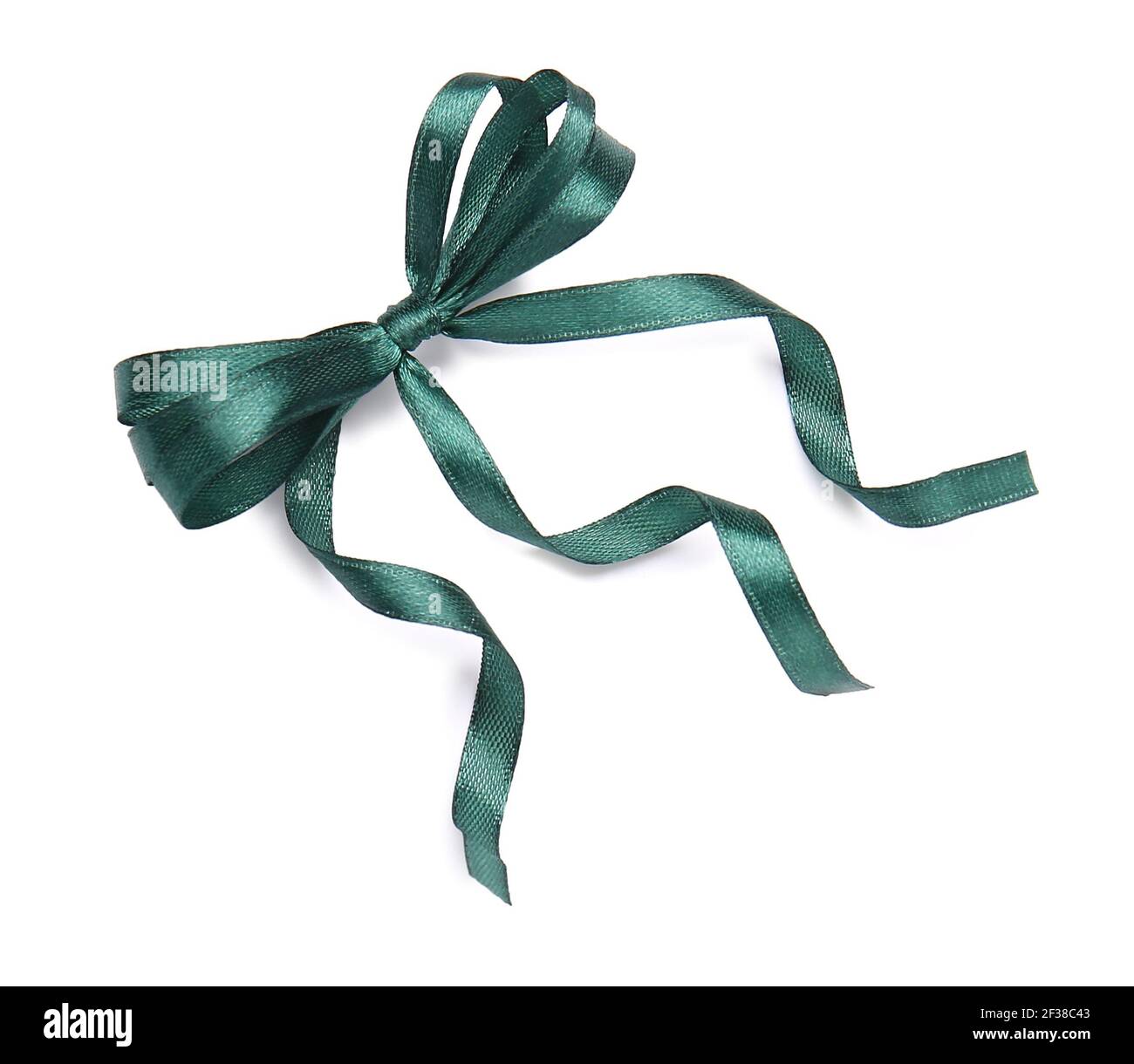 Beautiful bow on white background Stock Photo - Alamy