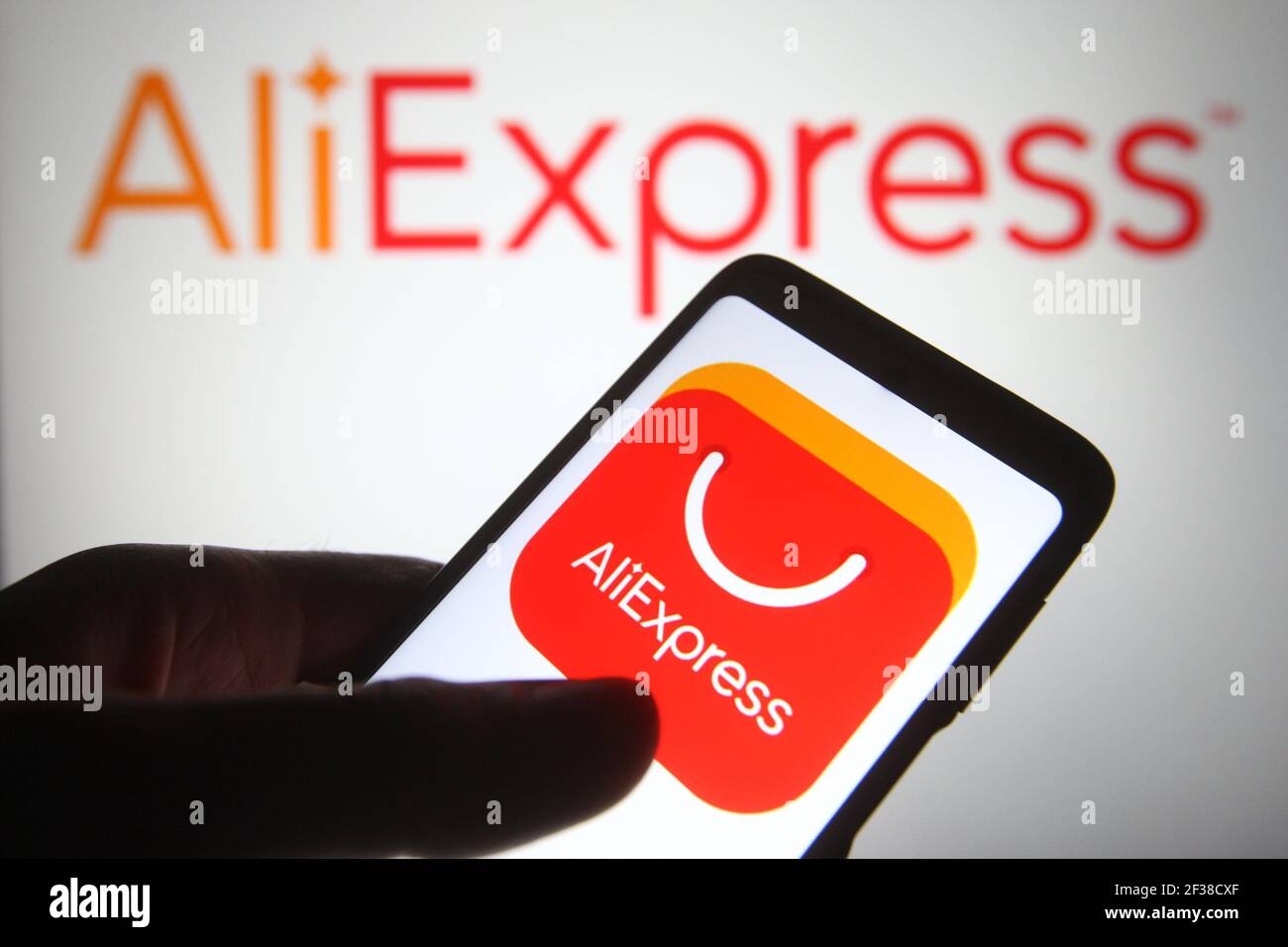 Aliexpress app logo hi-res stock photography and images - Alamy