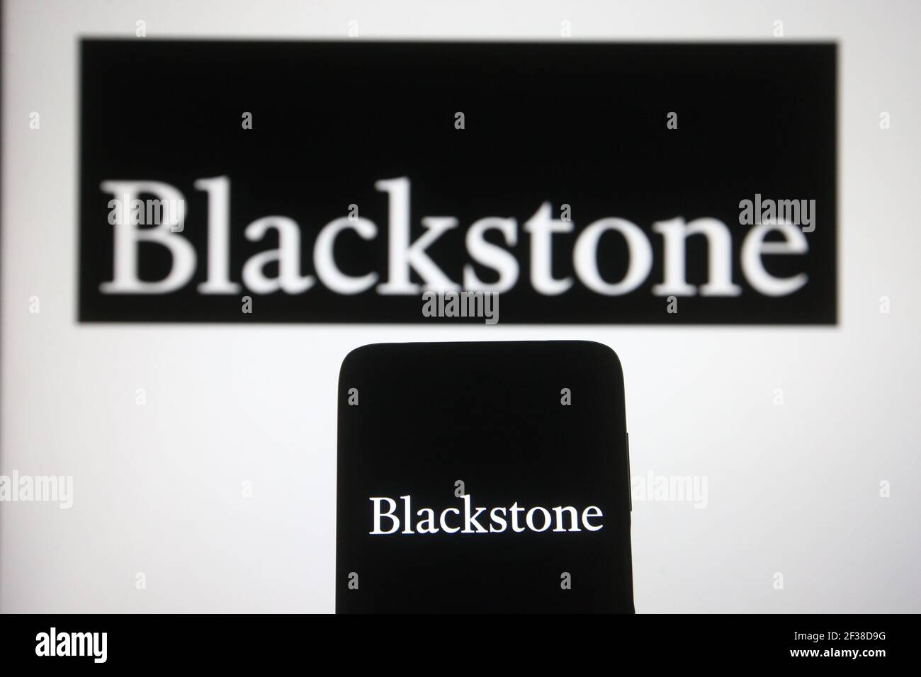 Blackstone group sign hi-res stock photography and images - Alamy