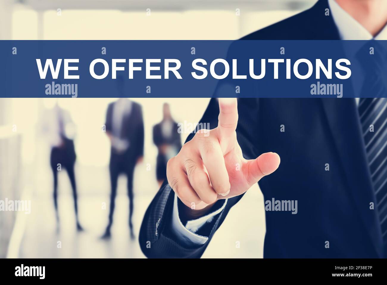 Screen businessman hi-res stock photography and images - Alamy